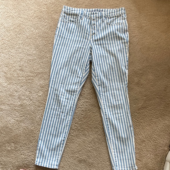 Universal Thread | Jeans | Universal Thread High Rise Skinny Stripped ...